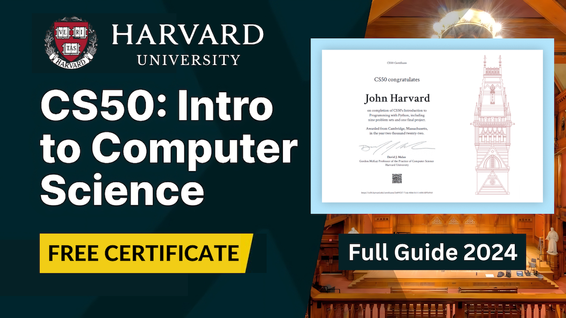 CS50 Harvard Free Certification Course - چهارشنبه ۲۱ آذر ۰۳